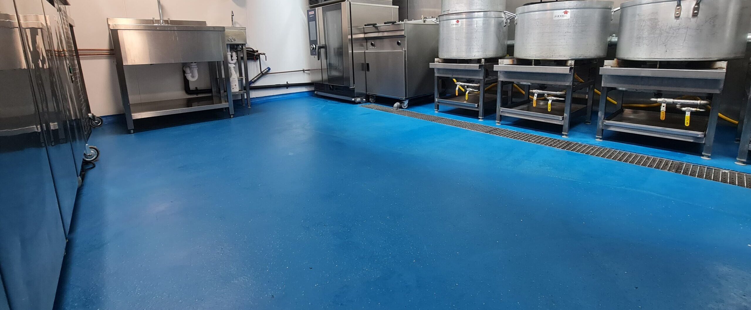 Resin Floor for Commercial Kitchen in London - Polished Concrete ...